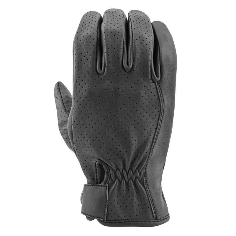 67 Deer Skin Leather Perforated Gloves - Premium Motorcycle Helmets ...
